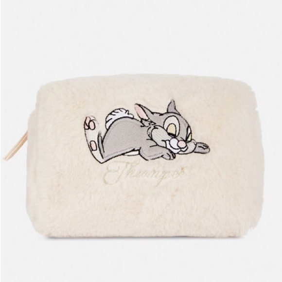 Disney | Bags | Disneys Thumper Fluffy Makeupcosmetics Bag | Poshmark